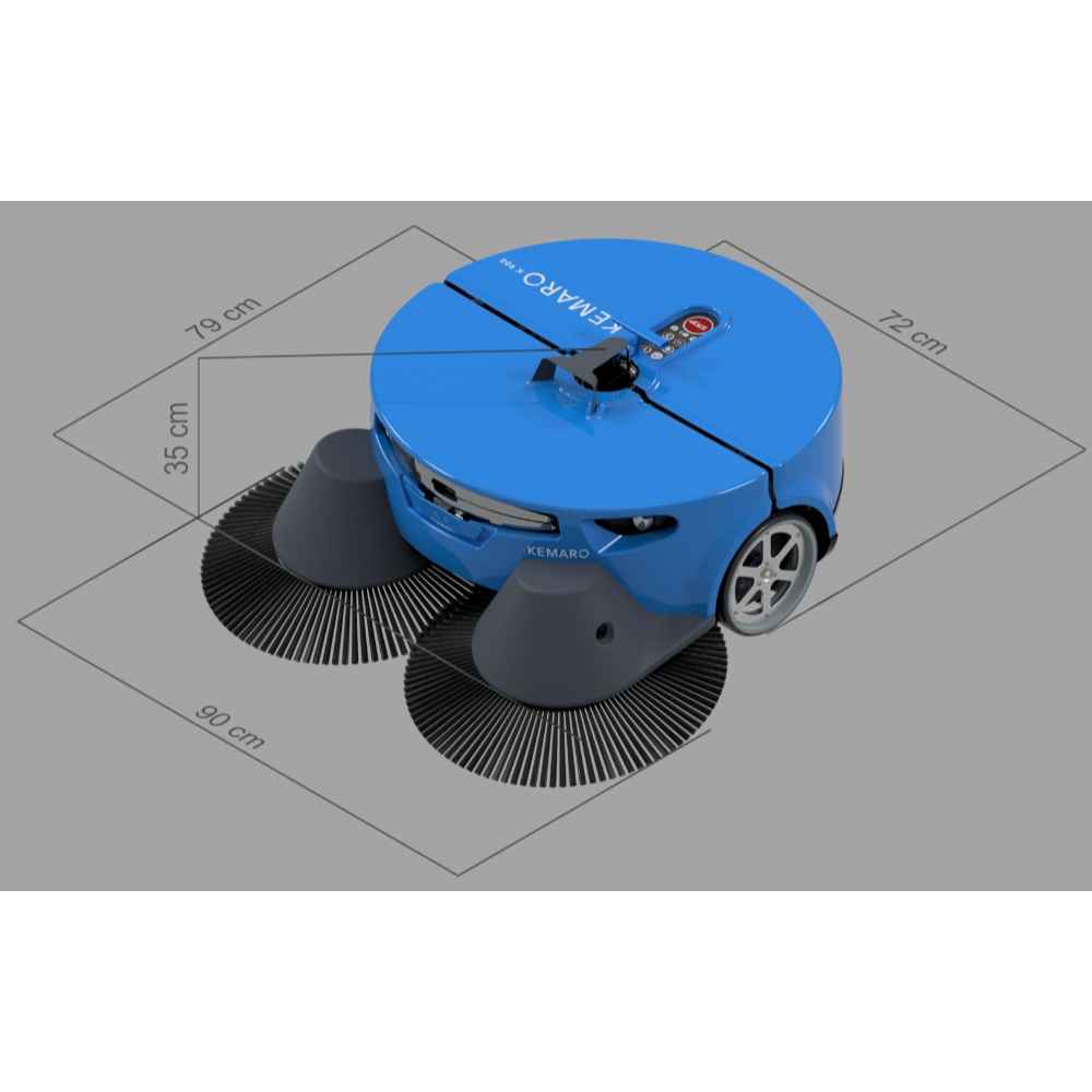 KEMARO K900 - autonomiczny robot odkurzająco-zamiatający